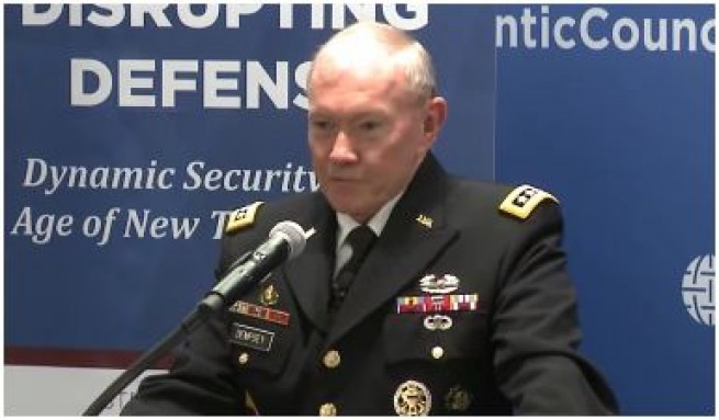 CONFERENCE - DEFENSE - Chef d'Etat major US - Gen. Martin Dempsey at ...